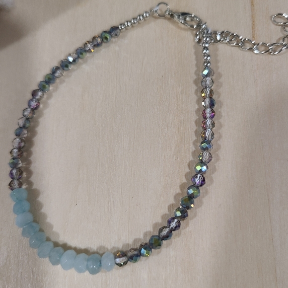Jewelry | New Gorgeous Labradorite And Peruvian Opal Bracelet With ...